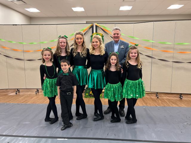 Irish Dancers Bring Good Luck to Our Community